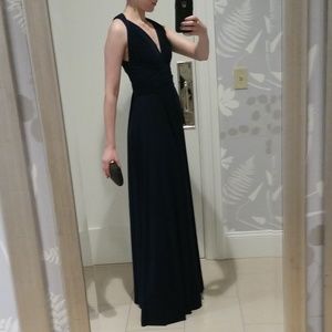 Atom Attire | Dresses | Navy Blue Infinity Dress Atom Attire | Poshmark